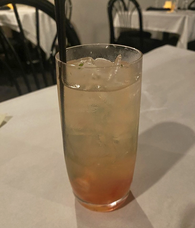 A strawberry basil lemonade that's like summer in a glass&mdash;refreshing enough to make you momentarily forget you just ordered three courses.