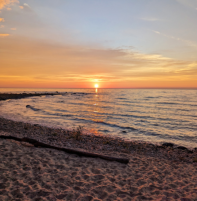 Nature's nightly fireworks show&mdash;no tickets required. Lake Huron sunsets make even the most jaded travelers stop mid-sentence and simply stare.