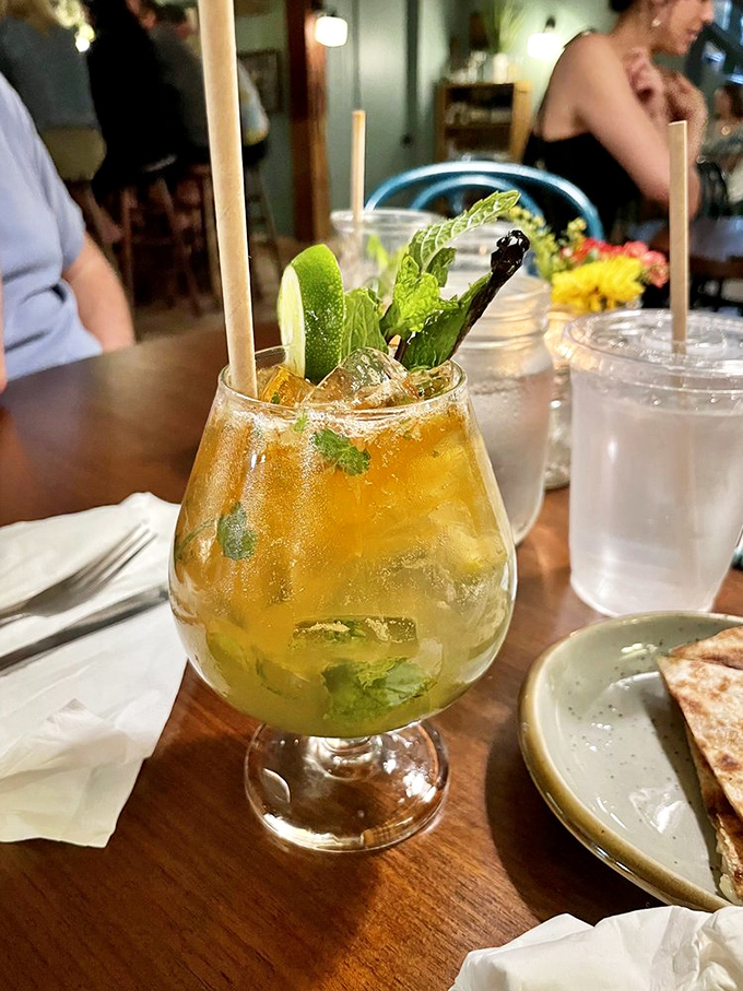 The Swamp Pony cocktail: because sometimes your drink needs as much personality as your meal.