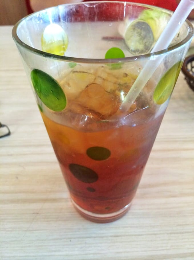 Sweet tea served in a glass with personality. In the South, this isn't just a beverage&mdash;it's practically a constitutional right.