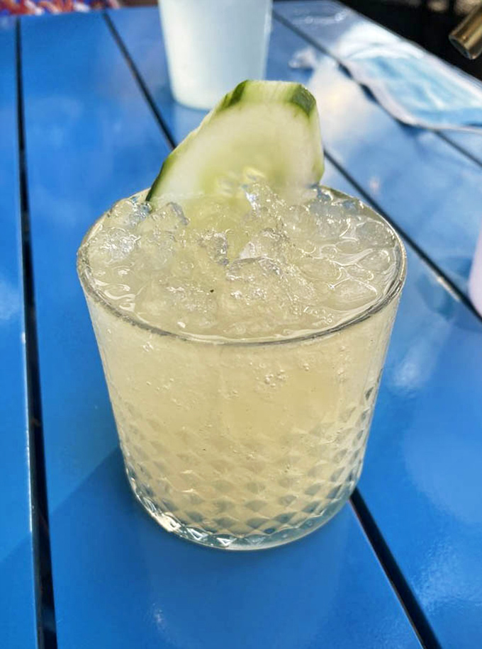 This cocktail isn't just refreshing&mdash;it's like a cucumber spa day in a glass, the perfect companion for spicy island flavors.