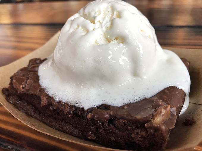 Texas sheet cake that doesn't mess around&mdash;dense, moist, and unapologetically sweet, like a chocolate hug from the Lone Star State itself.