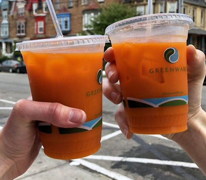 When donuts meet Thai iced tea, it's like East meets West in the most delicious diplomatic summit ever.