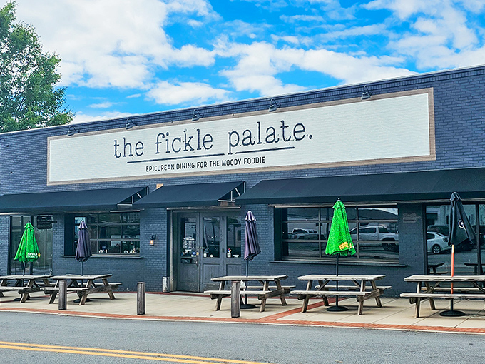 The Fickle Palate lives up to its name, changing moods like a temperamental chef.