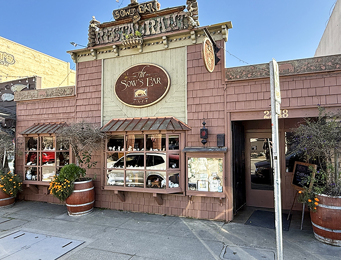 The Sow's Ear Café proves that sometimes the most unassuming storefronts hide culinary treasures that locals would prefer to keep secret.