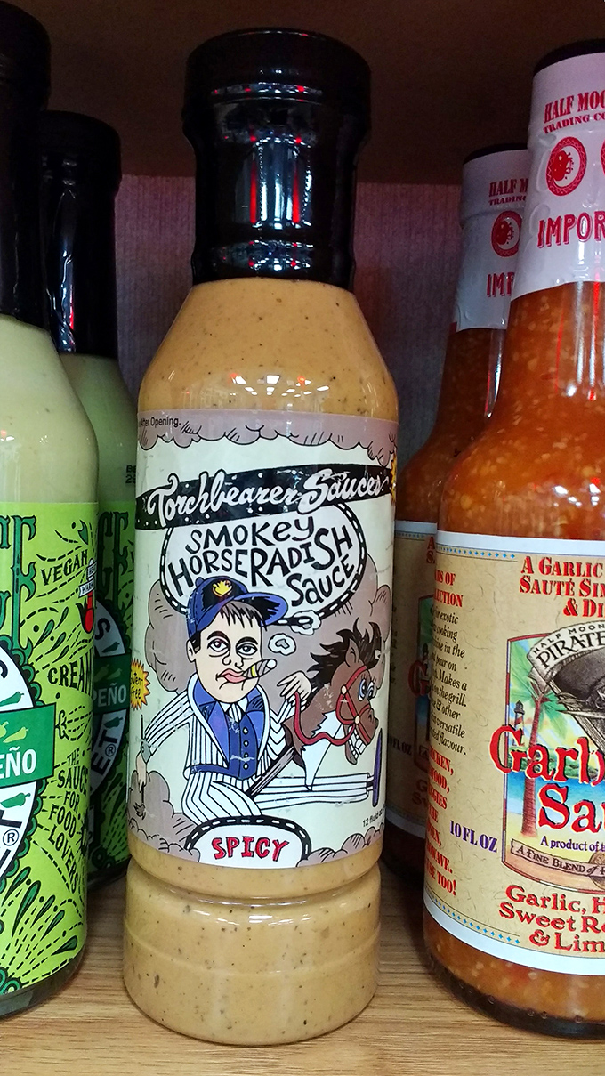Local condiments with personality &ndash; because sometimes your food needs a sidekick with attitude. That horseradish sauce could wake the dead.