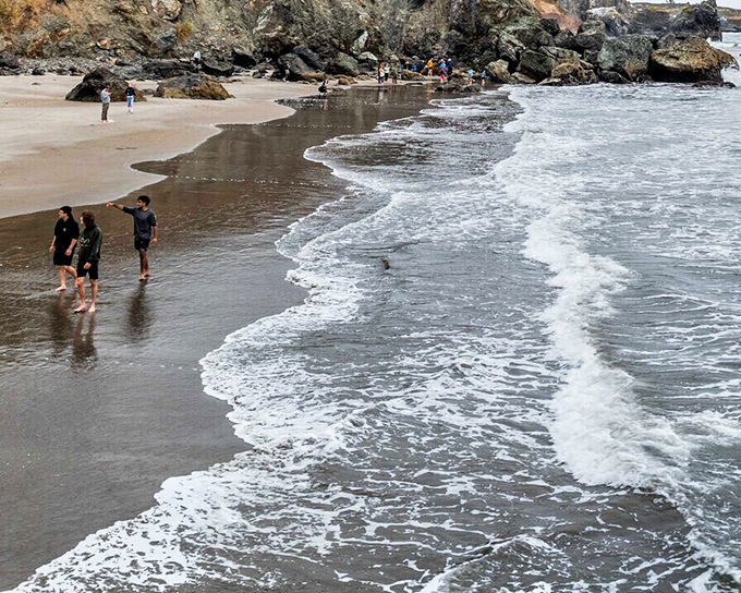 Toes in the sand, eyes on the horizon &ndash; Bolinas Beach offers the simple pleasure of watching waves perform their endless dance.