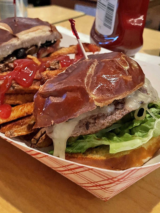 A cheeseburger that doesn't need to show off, just deliver. Those golden fries aren't side characters&mdash;they're co-stars in this delicious production. 