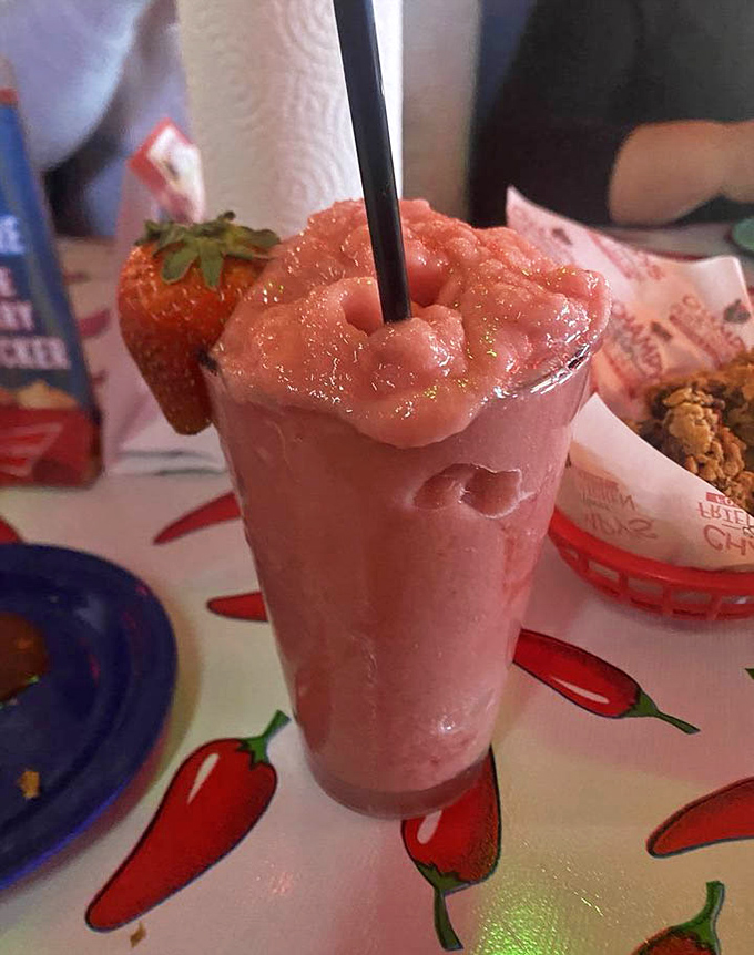 Sometimes the perfect meal calls for something sweet and refreshing to balance all that fried goodness.