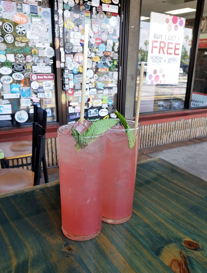 Watermelon fresca brings summer vibes to every sip, refreshing as a Gulf breeze on hot days.