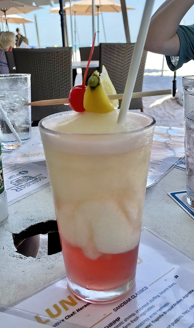 The kind of drink that makes you wonder why anyone bothers with alcohol. Watermelon and lemonade: summer's power couple in liquid form.