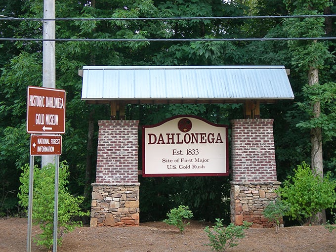 Est. 1833 declares the welcome sign, but Dahlonega's charm is timeless &ndash; the gateway to Georgia's original gold rush territory.