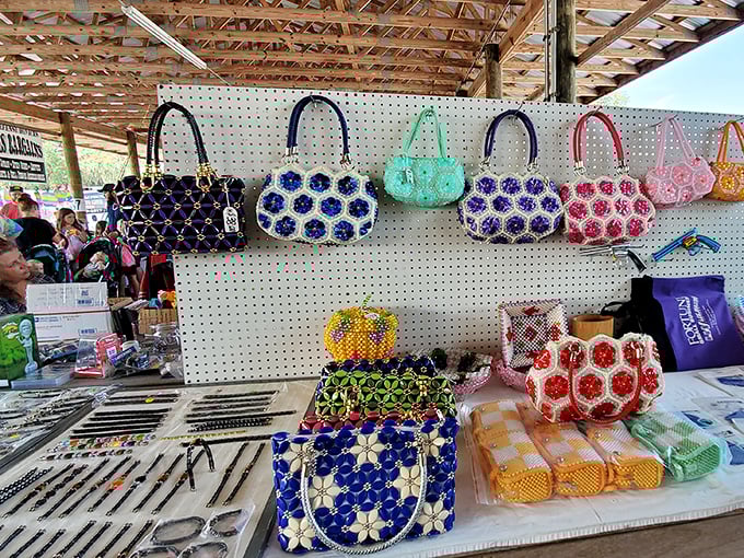 Beaded bags that would make your grandmother swoon and your teenage niece ask to borrow. Craftsmanship that Instagram filters can't replicate.