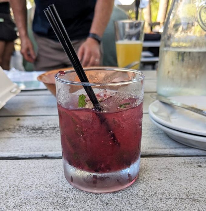 The Wood Duck dining area proves that sometimes the best atmosphere is the one that doesn't try too hard.
