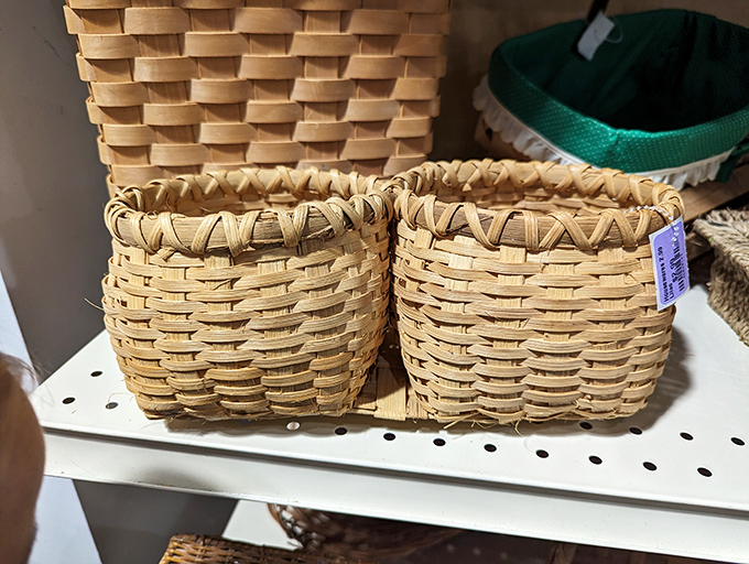 Handcrafted baskets showcase Pennsylvania's rich artisanal heritage. These weren't mass-produced in some factory&mdash;they were woven by skilled hands with purpose.