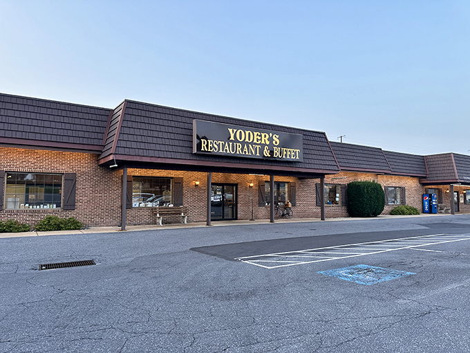 Yoder's Restaurant & Buffet&mdash;where the phrase "save room for dessert" becomes both a challenge and a solemn promise.