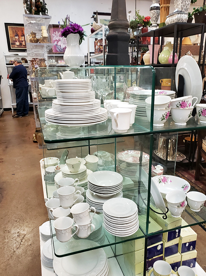 Porcelain paradise for the table-setting enthusiast. Complete your mismatched-on-purpose collection with these pristine white dishes.
