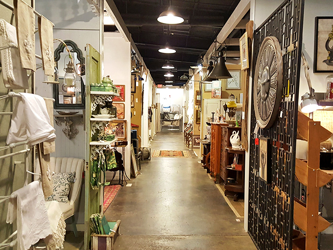 Down the rabbit hole you go&mdash;corridors lined with treasures where each booth offers a different aesthetic adventure.