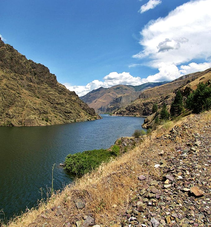 Golden autumn light transforms the canyon into nature's most spectacular painting come alive.