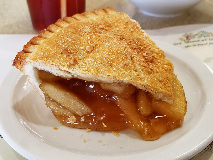 Apple pie so honest and straightforward it could run for office&mdash;with a flaky crust that would definitely win my vote.