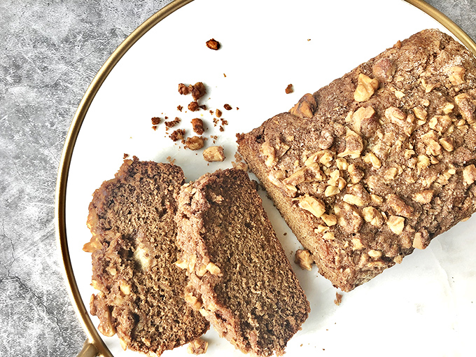 This isn't just banana bread—it's a walnut-studded monument to the noble art of transforming spotty bananas into something transcendent.