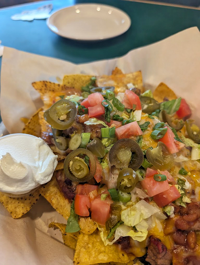 BBQ nachos: where Tex-Mex vacation flings with Southern barbecue and decides to settle down for good.