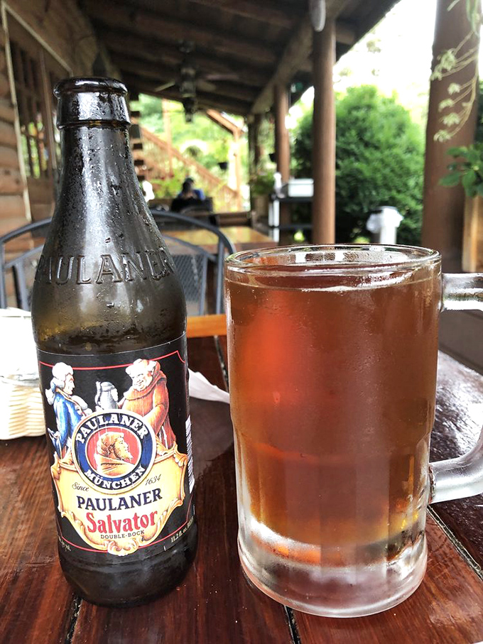 Nothing complements German food like authentic German beer. This Paulaner Salvator is basically liquid bread&mdash;the way the Bavarian monks intended.