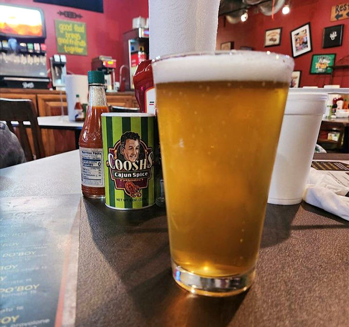 Cold beer, hot sauce, and Cajun spice&mdash;the holy trinity of refreshment when you're diving deep into Louisiana-inspired cuisine.