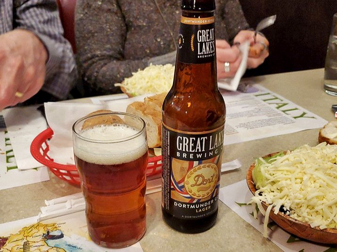 Nothing complements Italian comfort food like a Great Lakes brew&mdash;the Midwest's answer to Peroni that feels right at home beside that mountain of cheese.
