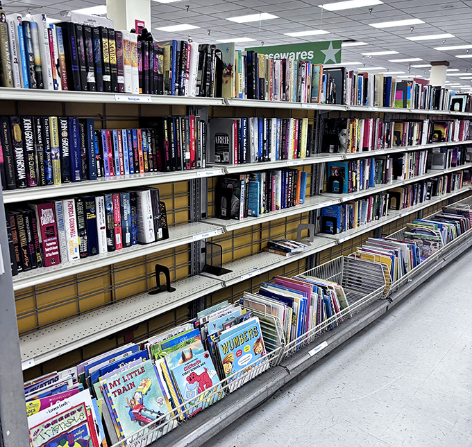 Men's department: where yesterday's business attire awaits its second act in your closet at a fraction of department store prices.