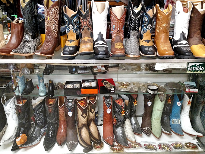 Boot heaven for those who believe proper footwear can conquer any Pacific Northwest weather tantrum.