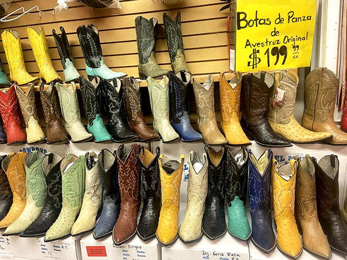 Boot heaven for the Western fashion enthusiast. Each pair tells a different story&mdash;yours is just waiting to be written.