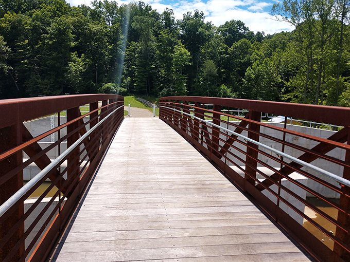 A bridge to somewhere beautiful, spanning across waters that have seen generations of Ohio families make memories.