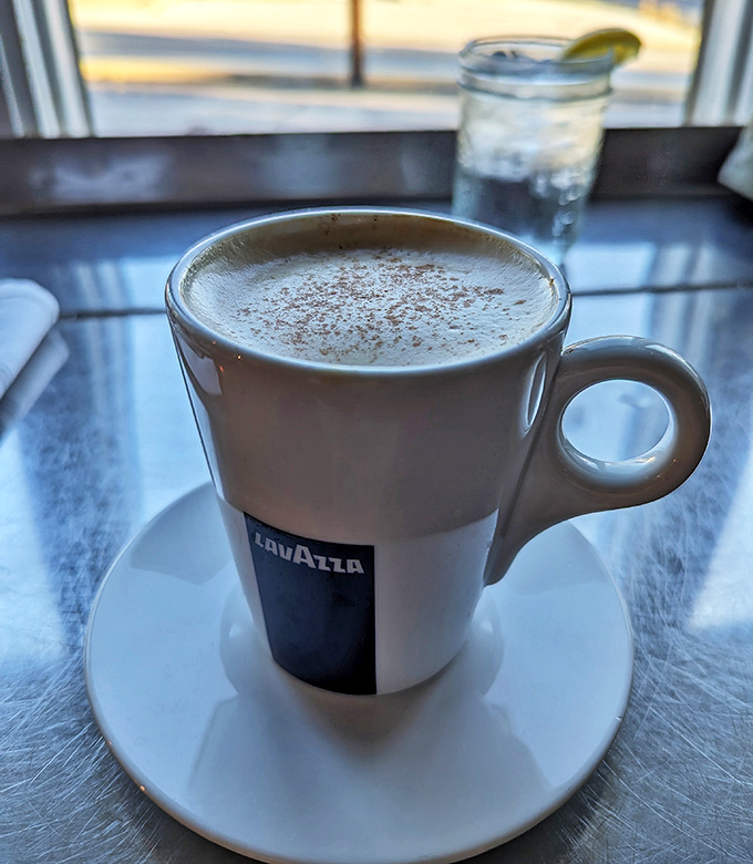 This isn't just coffee&mdash;it's a frothy Lavazza cappuccino that makes Monday mornings bearable and Sunday brunches memorable.