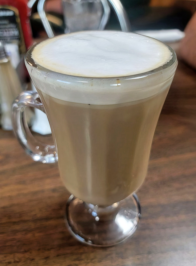 This isn't just coffee, it's liquid architecture&mdash;layers of espresso, milk, and caramel in perfect harmony. Morning fuel never looked so sophisticated.