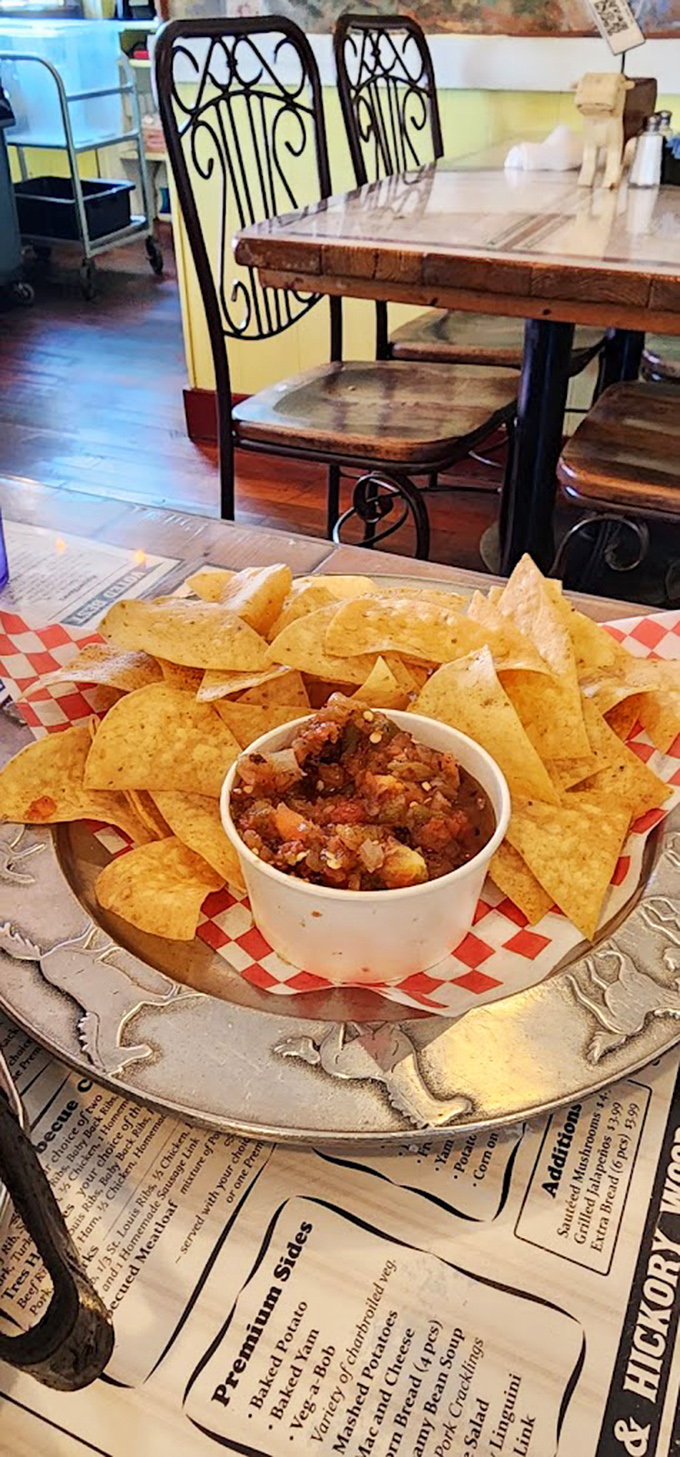 Not just chips and salsa&mdash;it's the opening act that sets the stage. Fresh, chunky, and just spicy enough to wake up your taste buds in Southern California.