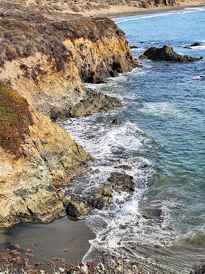 These dramatic cliffs prove Mother Nature doesn't need Instagram filters to create jaw-dropping coastal views.