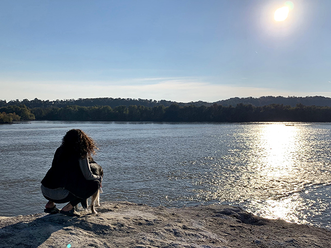 Contemplating life's beauty becomes effortless when you're perched on limestone cliffs overlooking the mighty Susquehanna River.
