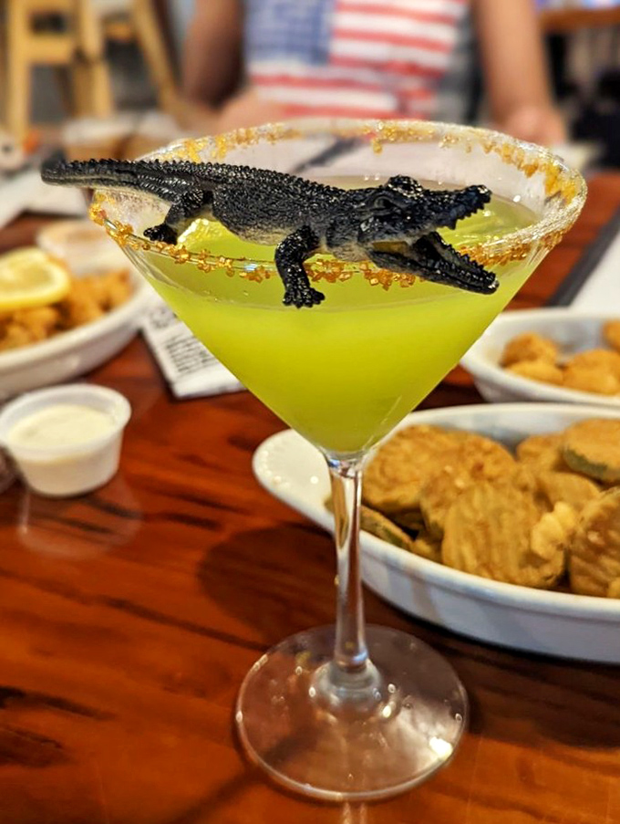 Even the cocktails here understand that sometimes simple ingredients create the most memorable drinking experiences.