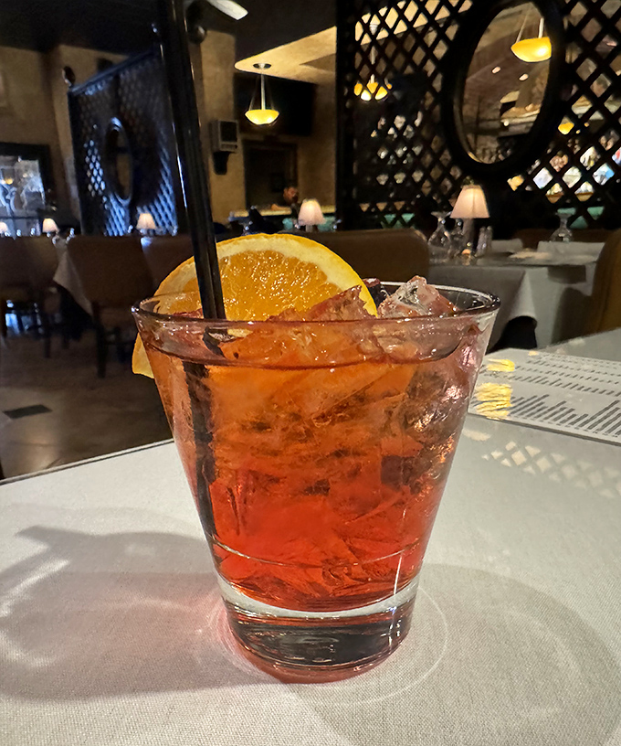 A perfectly mixed Negroni or Aperol Spritz sets the stage for the Italian feast to come&mdash;aperitivo hour done right.
