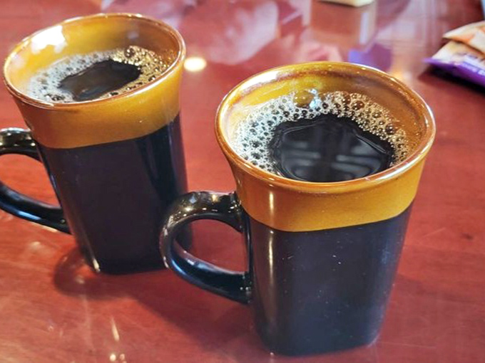 Coffee so robust it doesn't wake you up—it gives you life advice and helps you file your taxes.