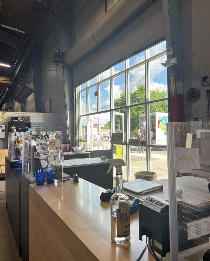 The check-out counter &ndash; that bittersweet moment when you must decide which treasures actually fit in your car.