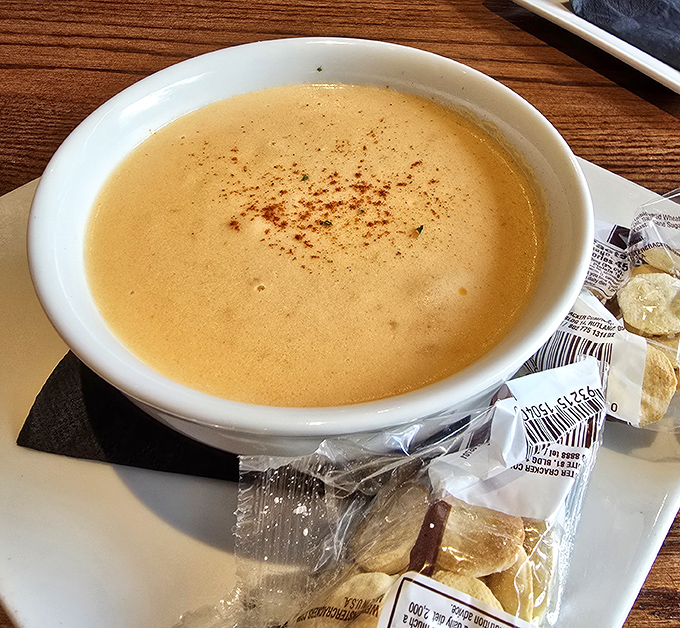 This crab bisque isn't just soup&mdash;it's a warm, velvety hug in a bowl. The kind of dish that makes you lean back and sigh contentedly.