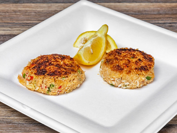 These golden-brown crab cakes aren't just appetizers&mdash;they're little discs of oceanic joy that deserve their own fan club.