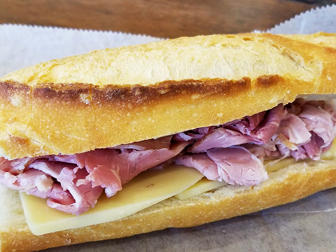 The humble ham and cheese sandwich gets a glow-up. Between that golden baguette lies the difference between lunch and an experience worth writing home about.