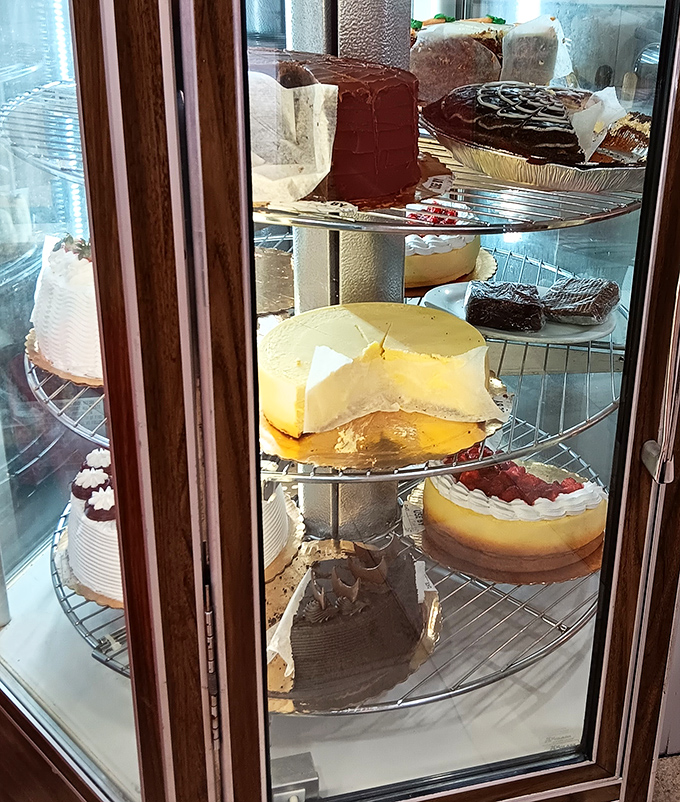 The dessert case &ndash; where willpower goes to die and "I'll just have a bite" becomes the lie we tell ourselves. 