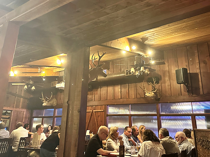 The dining room buzzes with the symphony of satisfaction—clinking glasses, hearty laughter, and the occasional gasp of delight at first bites.