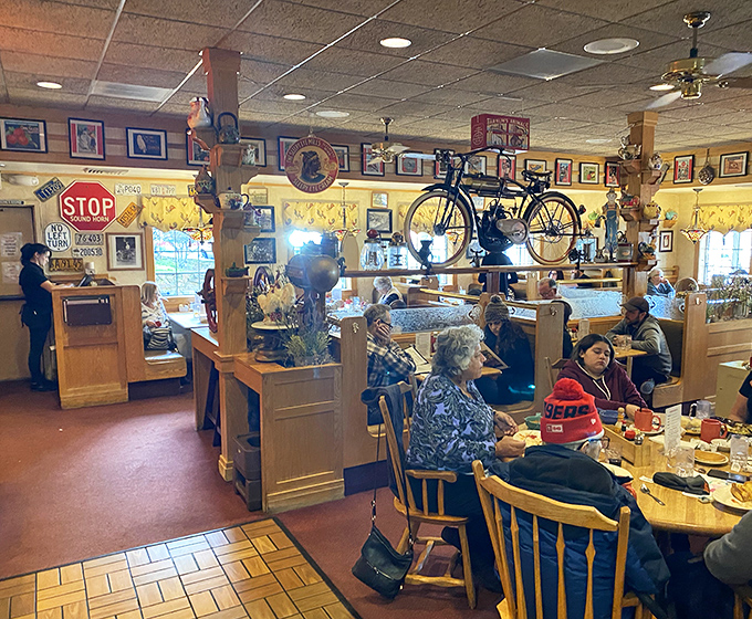 The dining room buzzes with conversation and clinking silverware&mdash;a symphony of satisfaction orchestrated by hungry patrons and attentive servers.