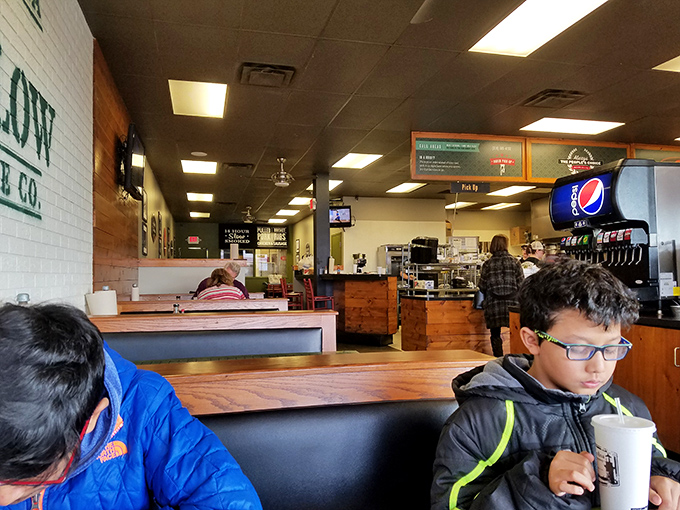 Where barbecue brings generations together. That drink might be soda, but the memories being made are definitely top-shelf.