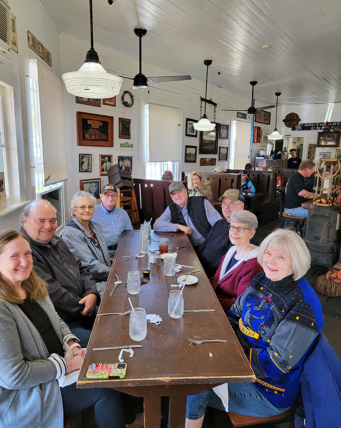Strangers become friends around these tables, united by the universal language of "mmm" and "you've got to try this."